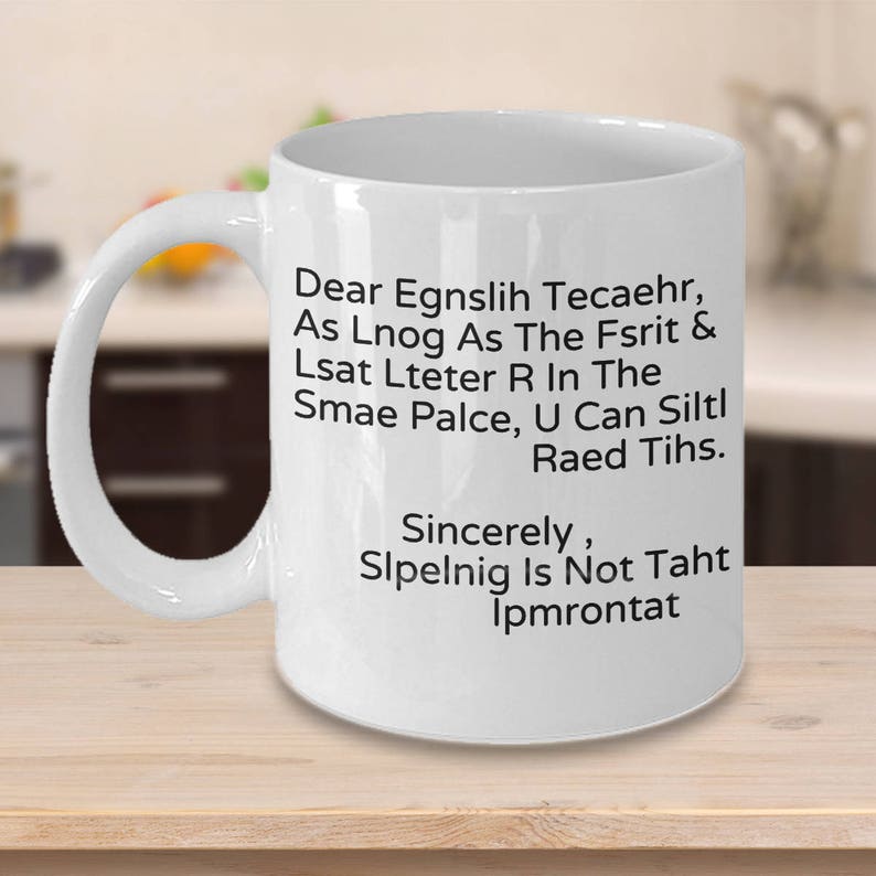 English Teacher Mug English Teacher Gift High School - Etsy