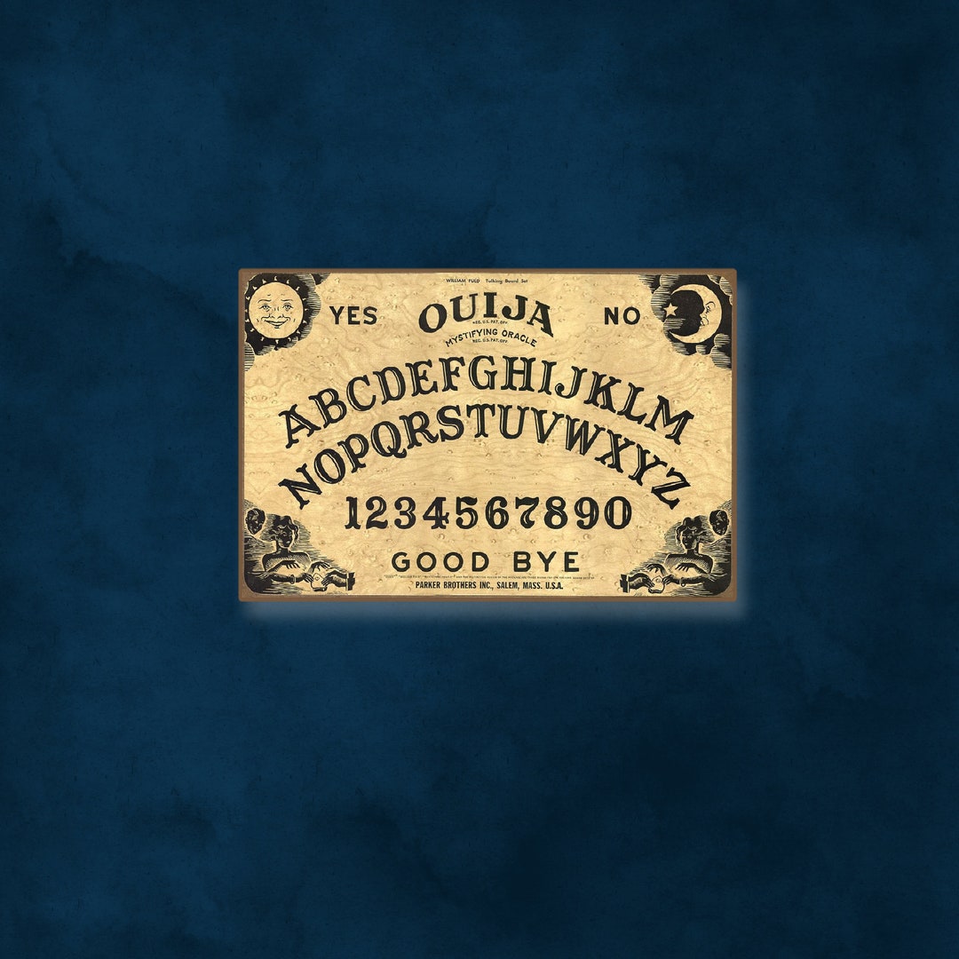 Ouija Board Sticker | Occult Sticker | Spirit Board Sticker | Laptop ...