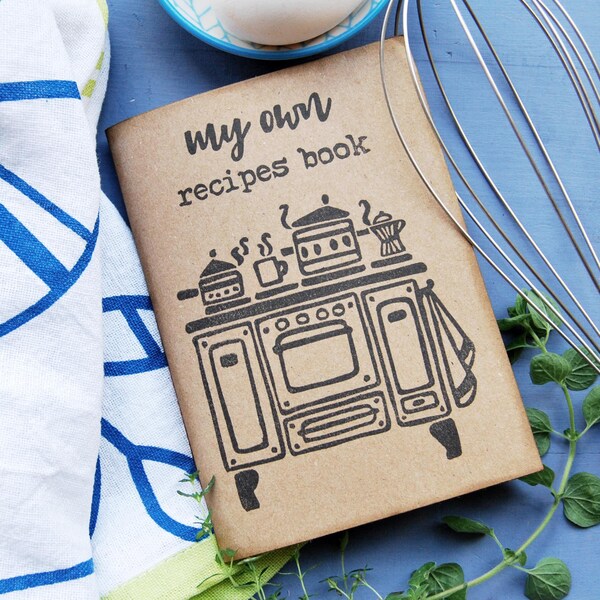 Handmade Recipe Book - Etsy