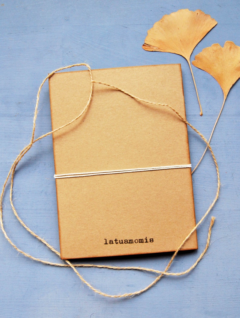 Handmade Customized Photo Album With Recycled Paper, Handprinted ...