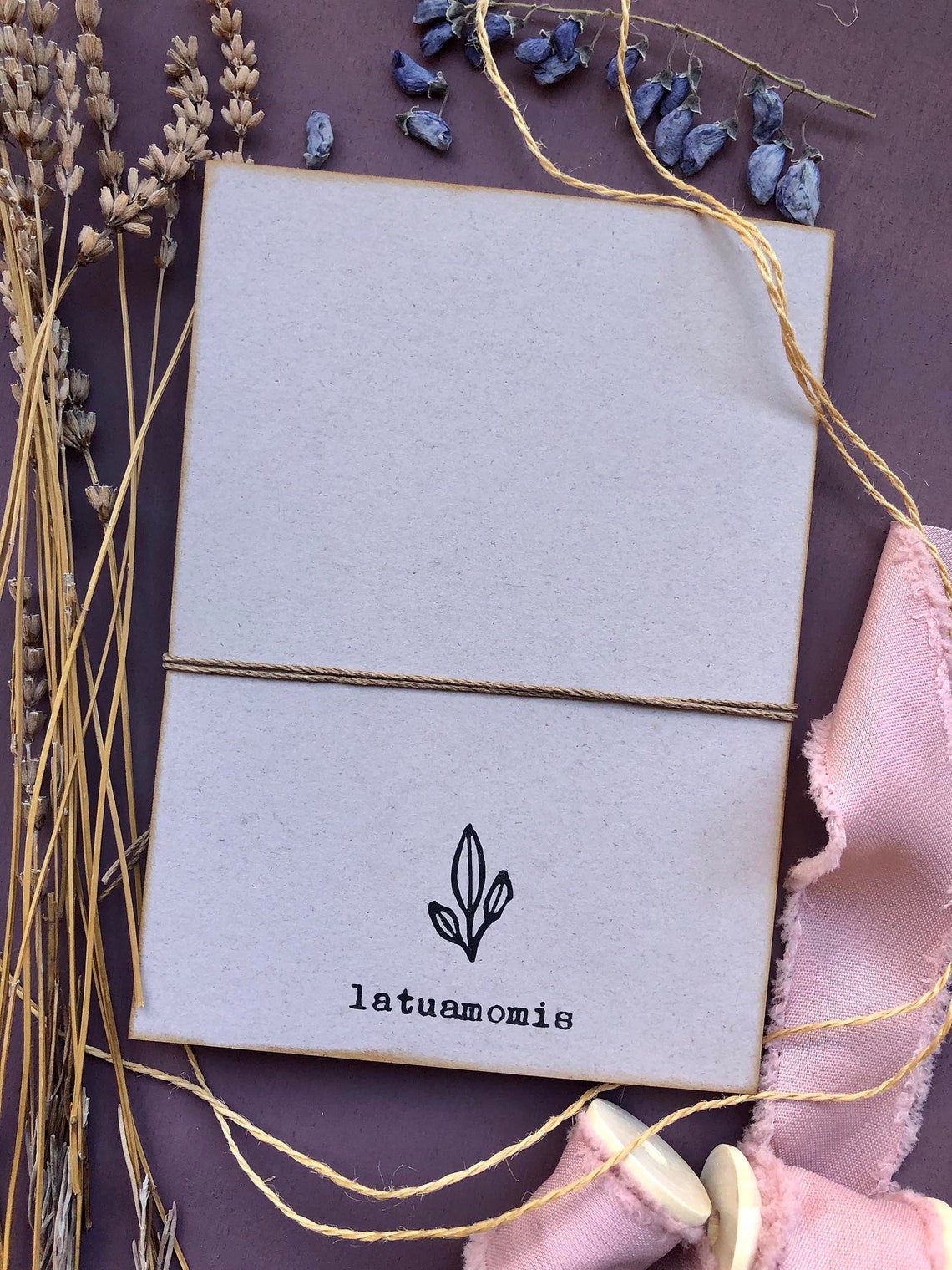 Handmade Photo Album With Recycled Paper Handprinted Vintage - Etsy