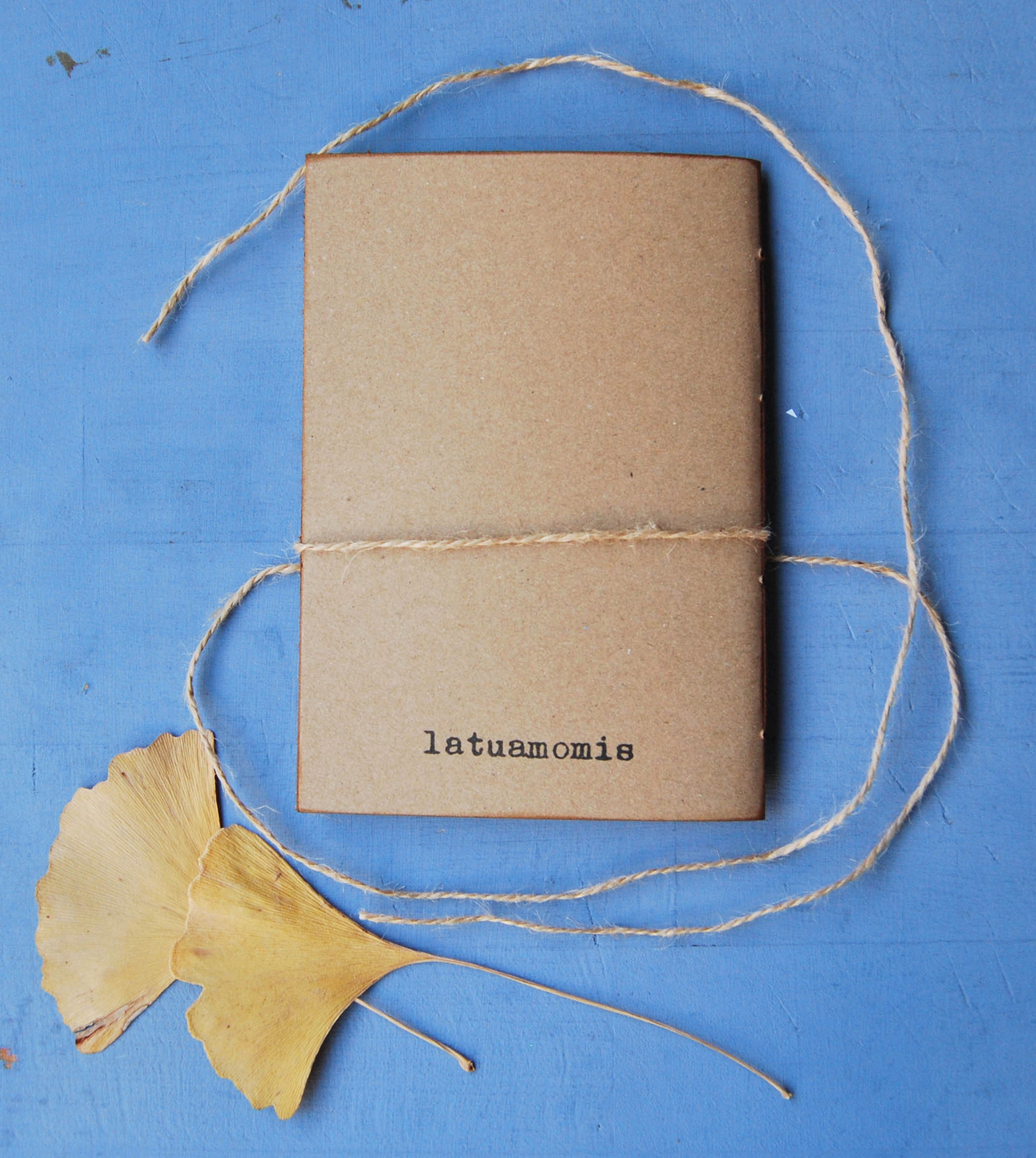 Handmade customized notebook with recycled paper gift for | Etsy