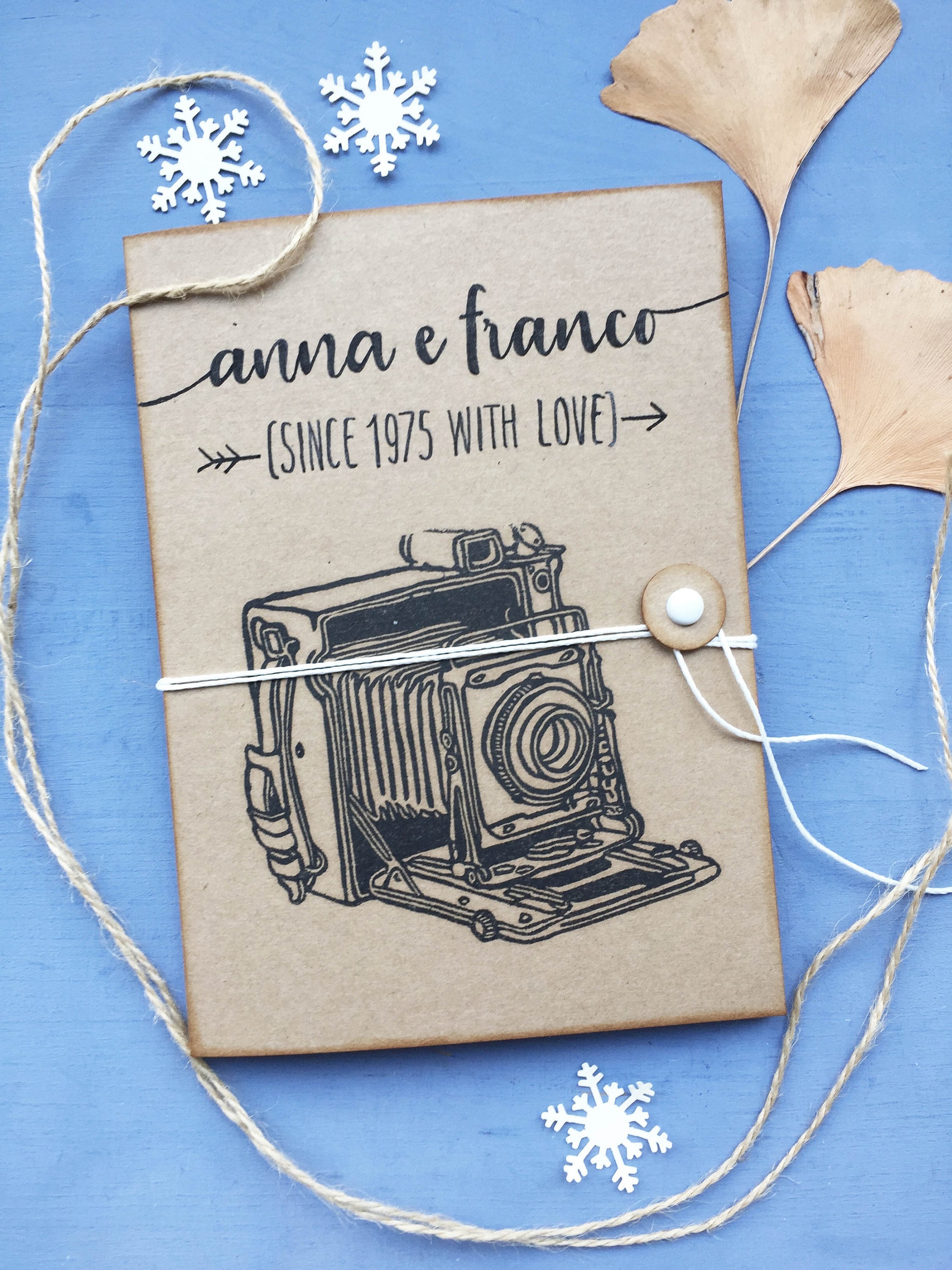 Handmade Customized Photo Album With Recycled Paper, Handprinted ...