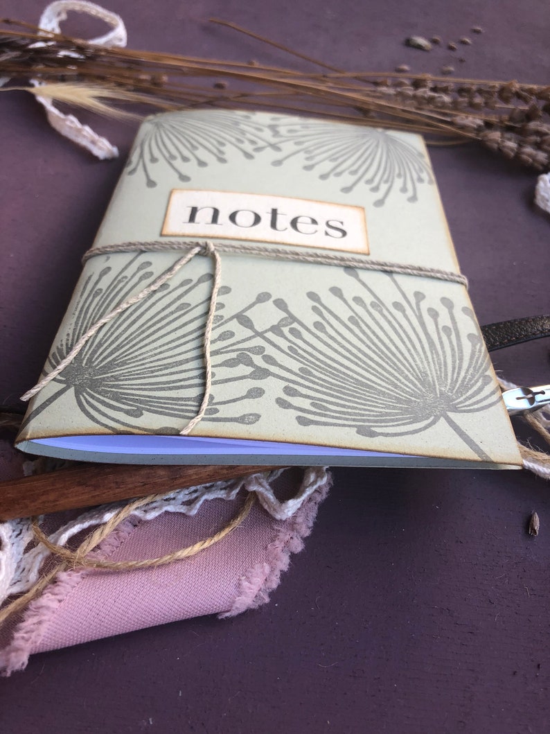 Handmade Notebook With Recycled Paper Handprinted Journal - Etsy