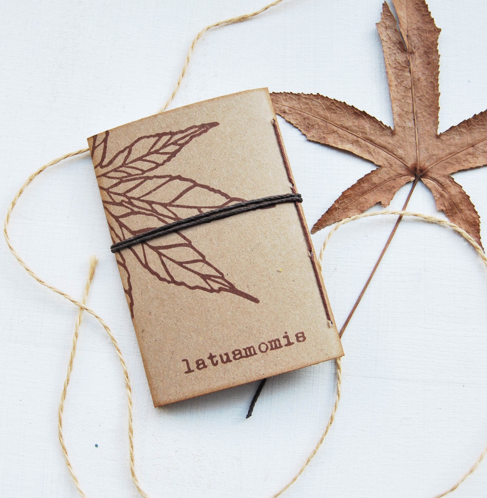 Handmade mini notebook with recycled paper handmade mini | Etsy