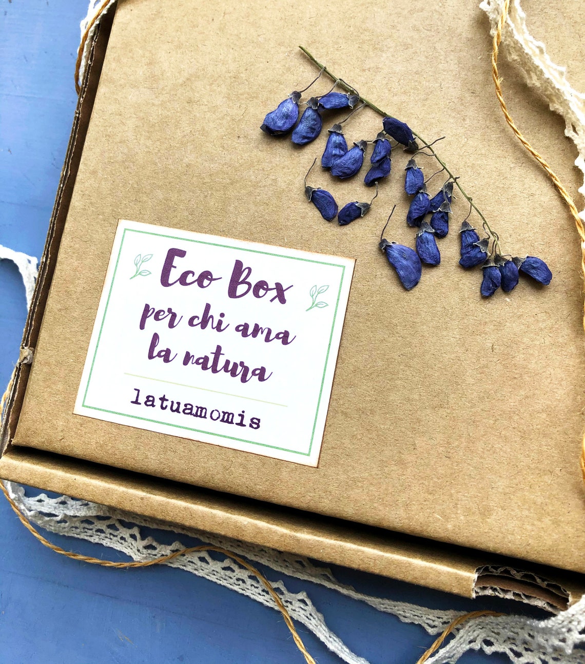 Handmade Eco Box for Nature Lovers Handmade Herbarium Set - Etsy