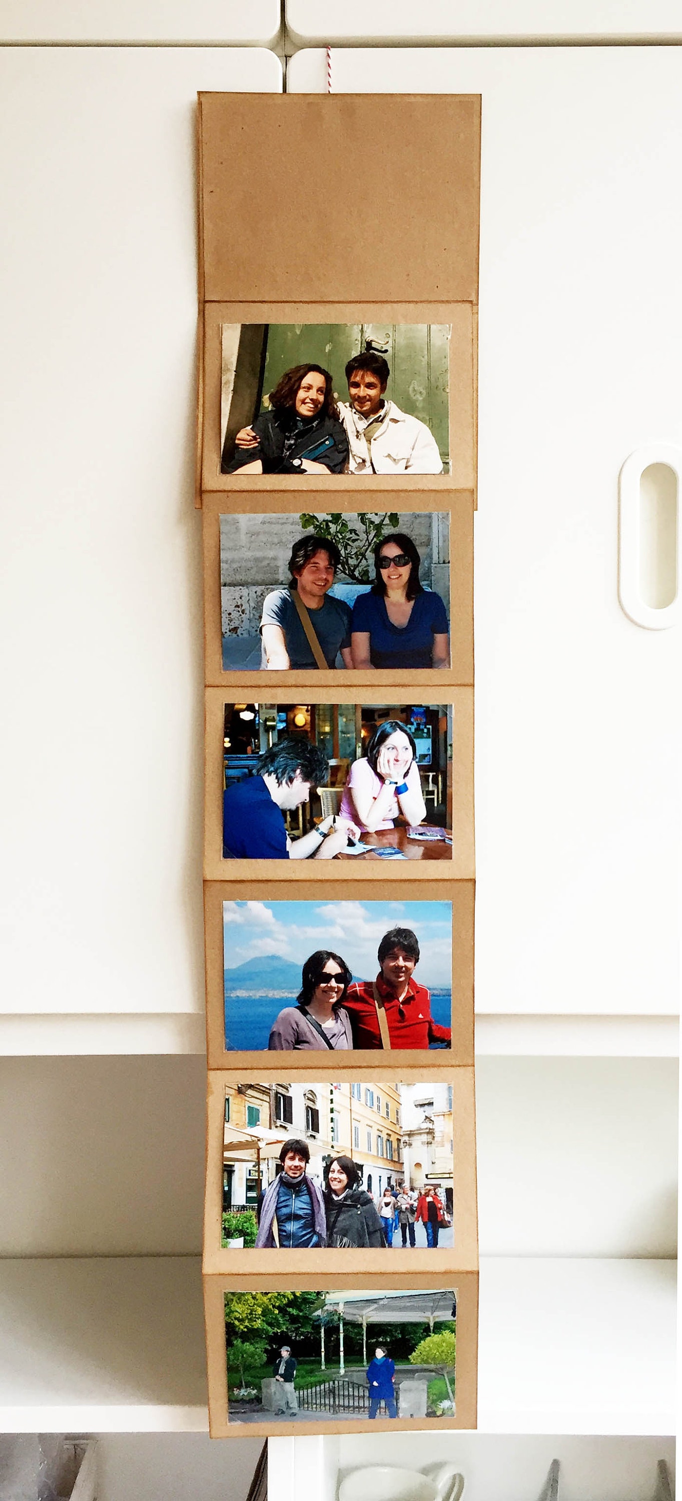 Vintage Customized Photo Album With Recycled Paper, Handprinted Vintage ...