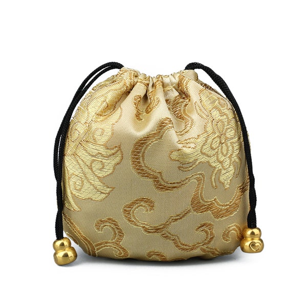 Light Gold Pouch - Etsy