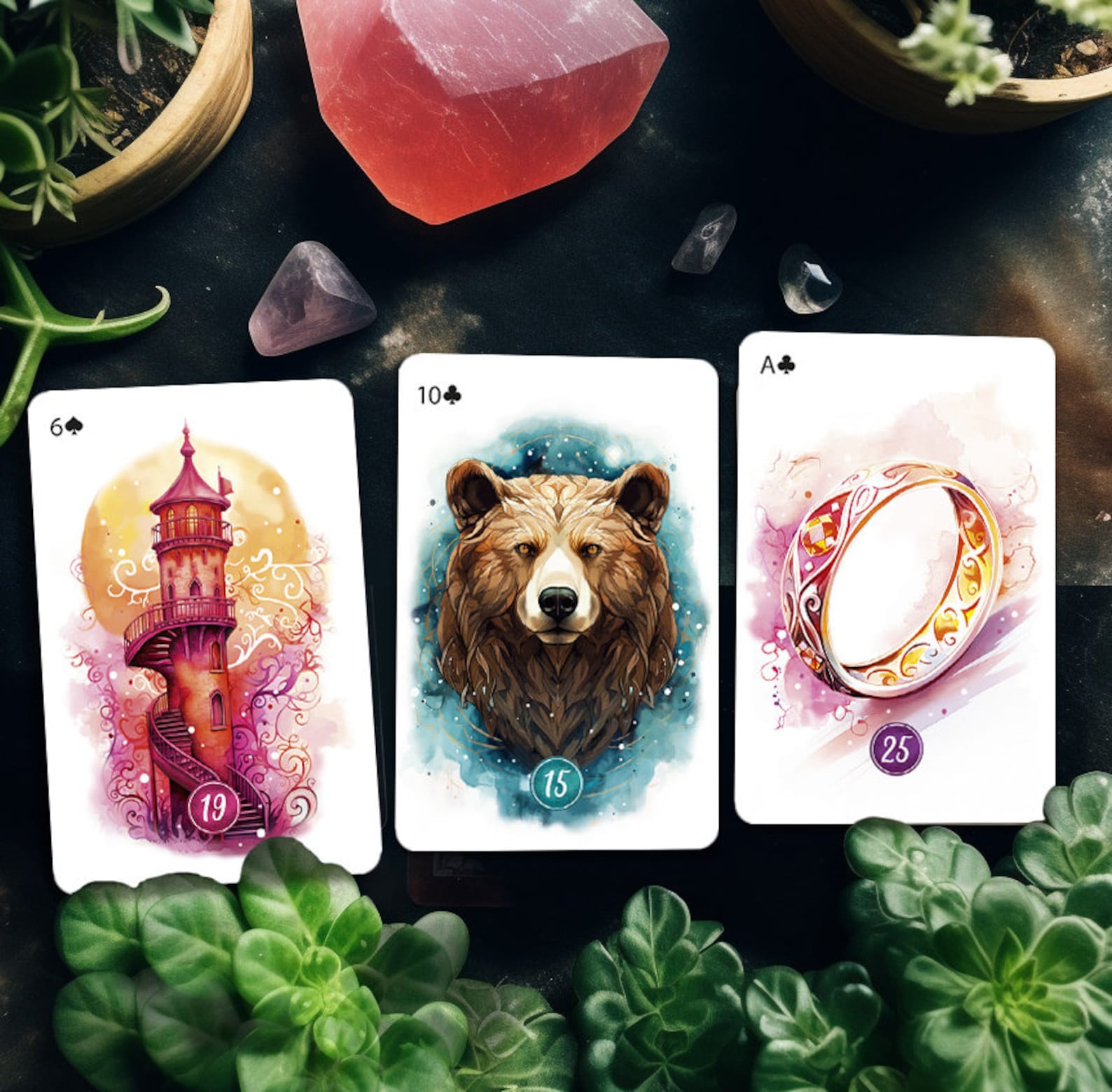 Oracle Orora Lenormand, jeu divinatoire de 36 cartes en français - Etsy ...