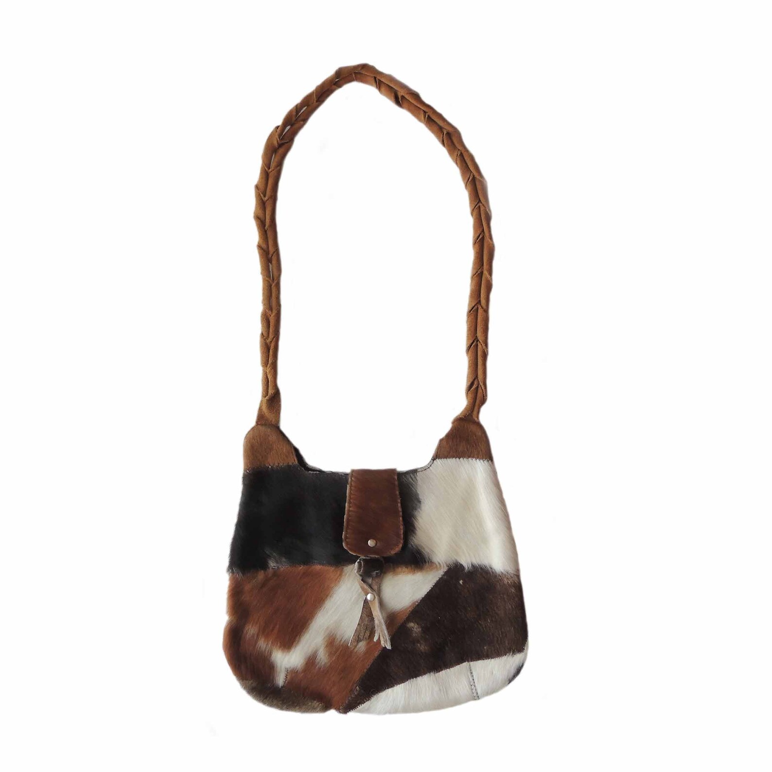 Cowhide Bag Handmade Cowhide Bag Leather Multicolor - Etsy