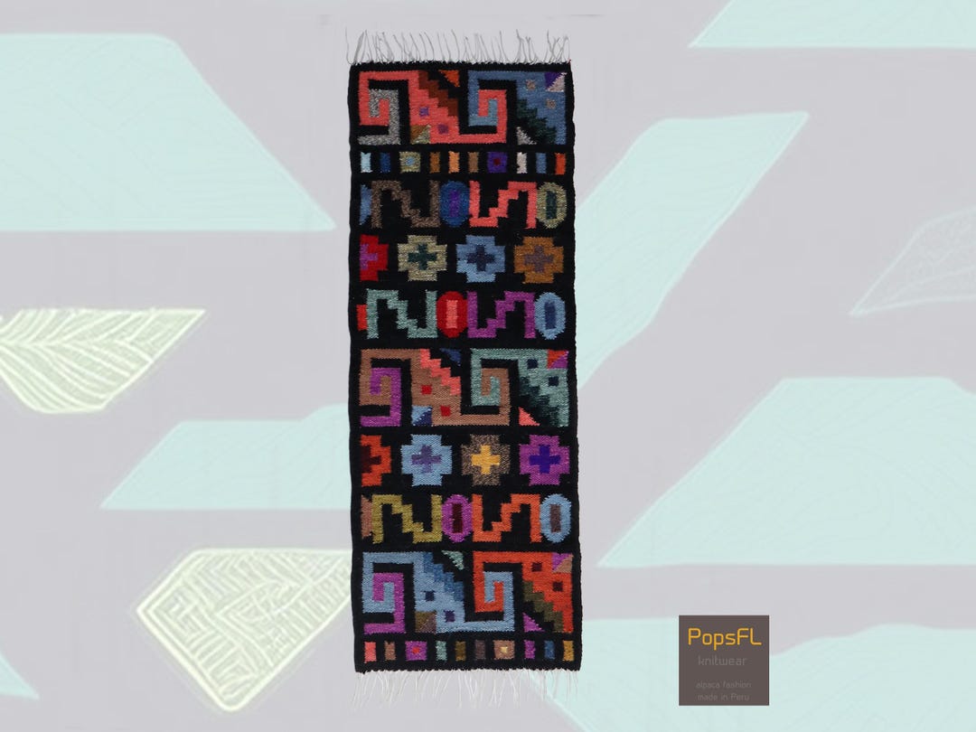 Peruvian Tapestry, Inca Calendar Peruvian Wall Hanging Art Made in ...