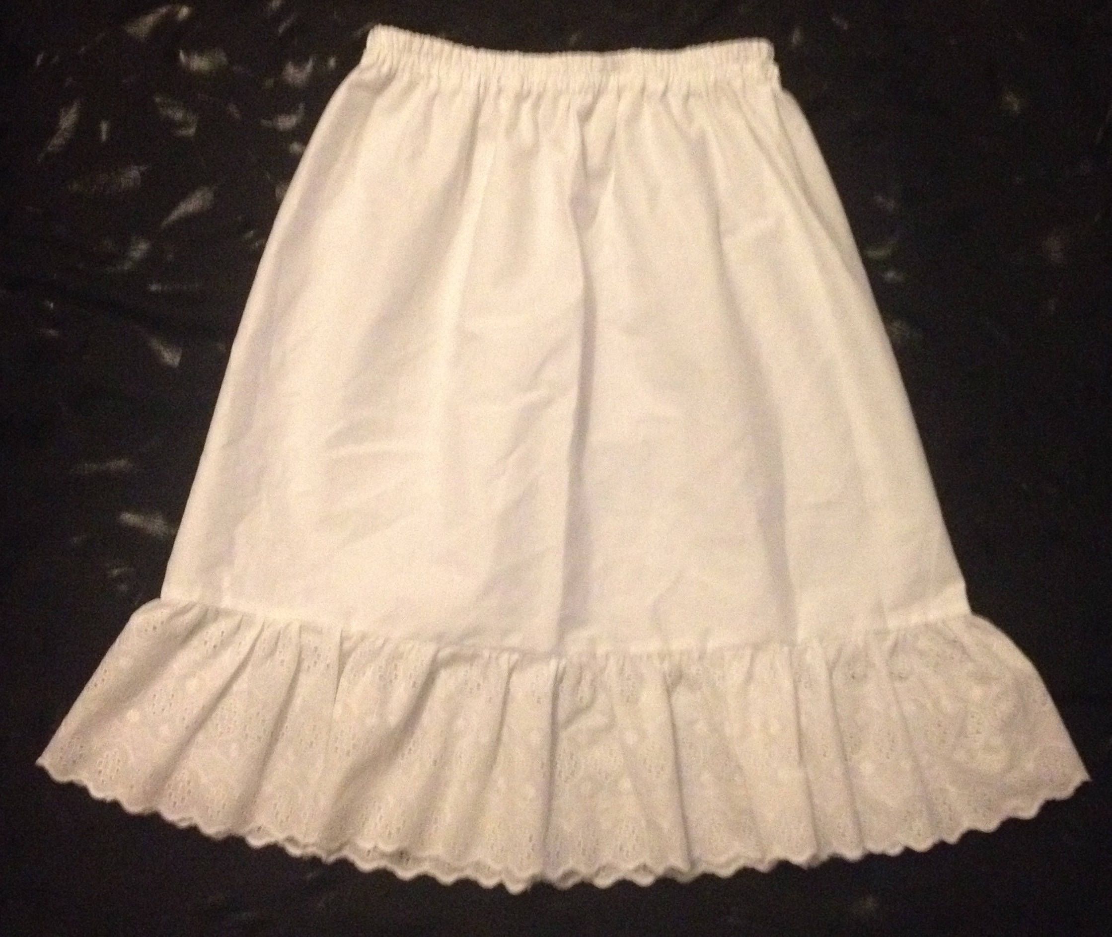 Jupe Ou Jupon Femme En Coton Et Dentelle | Etsy