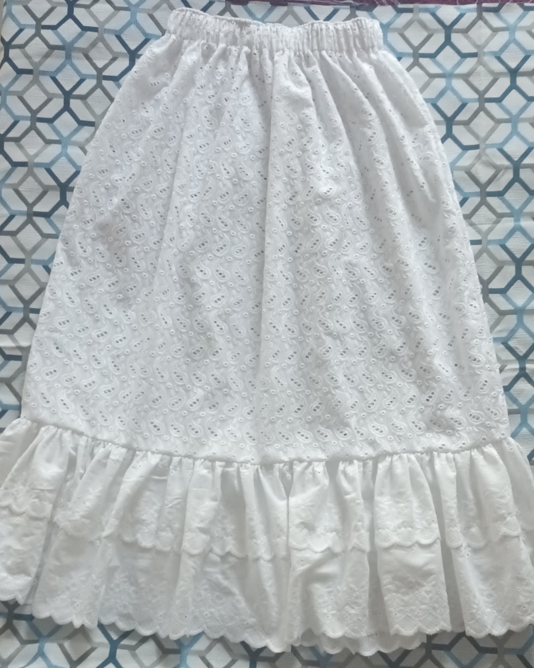 Jupe Ou Jupon Femme En Coton Et Dentelle - Etsy