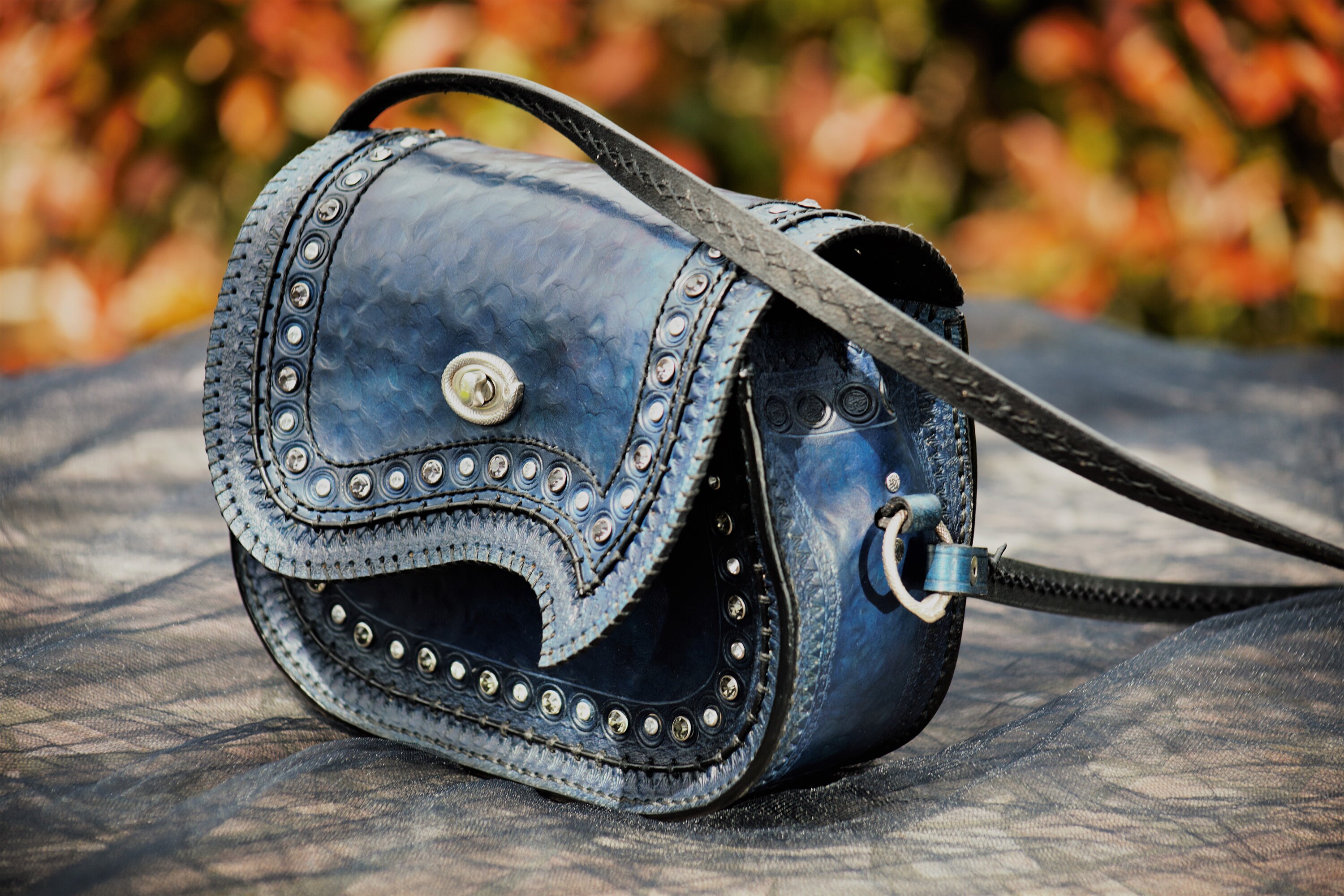 Moiraine Leather Bag, Fantasy Style - Etsy