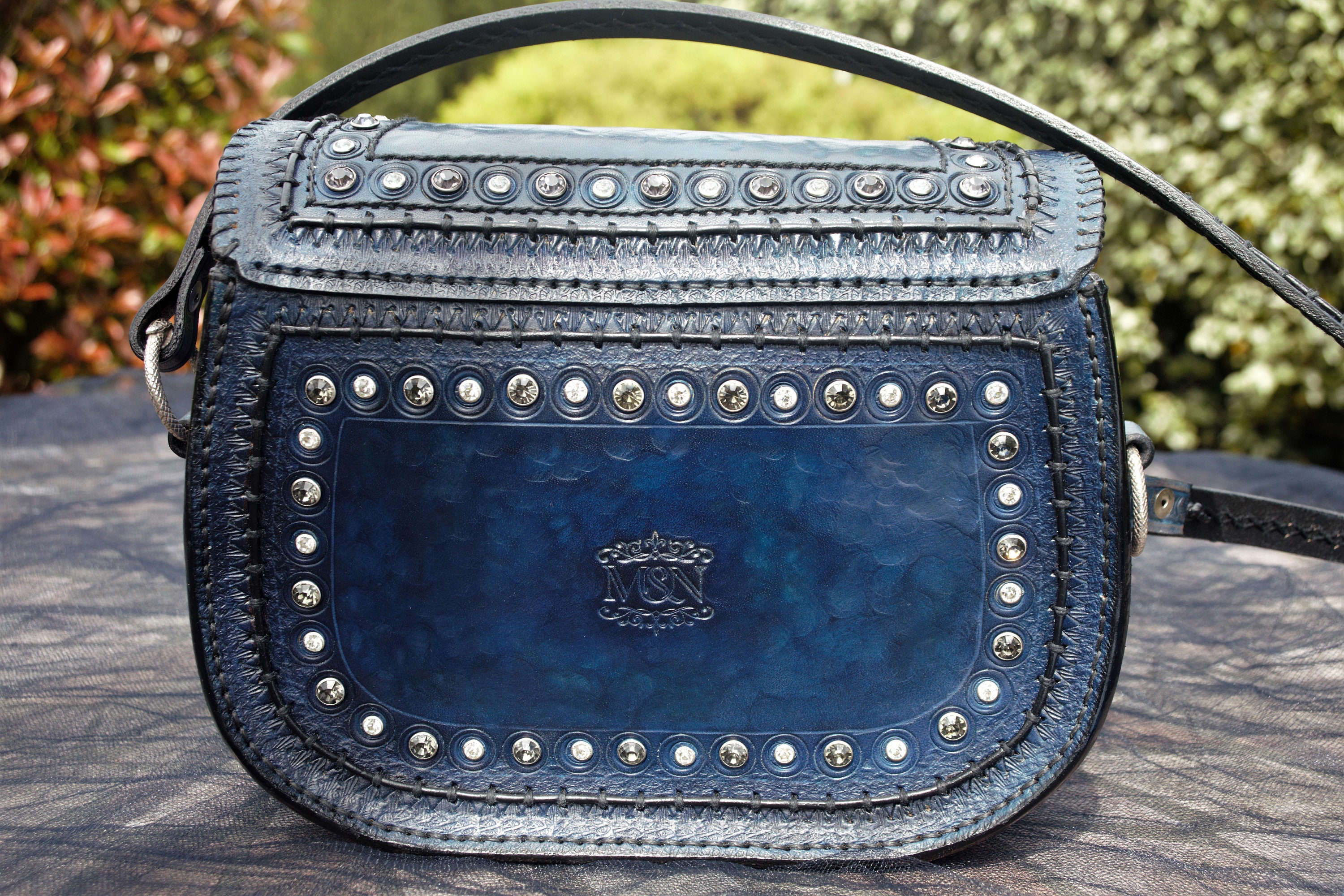 Moiraine Leather Bag, Fantasy Style - Etsy