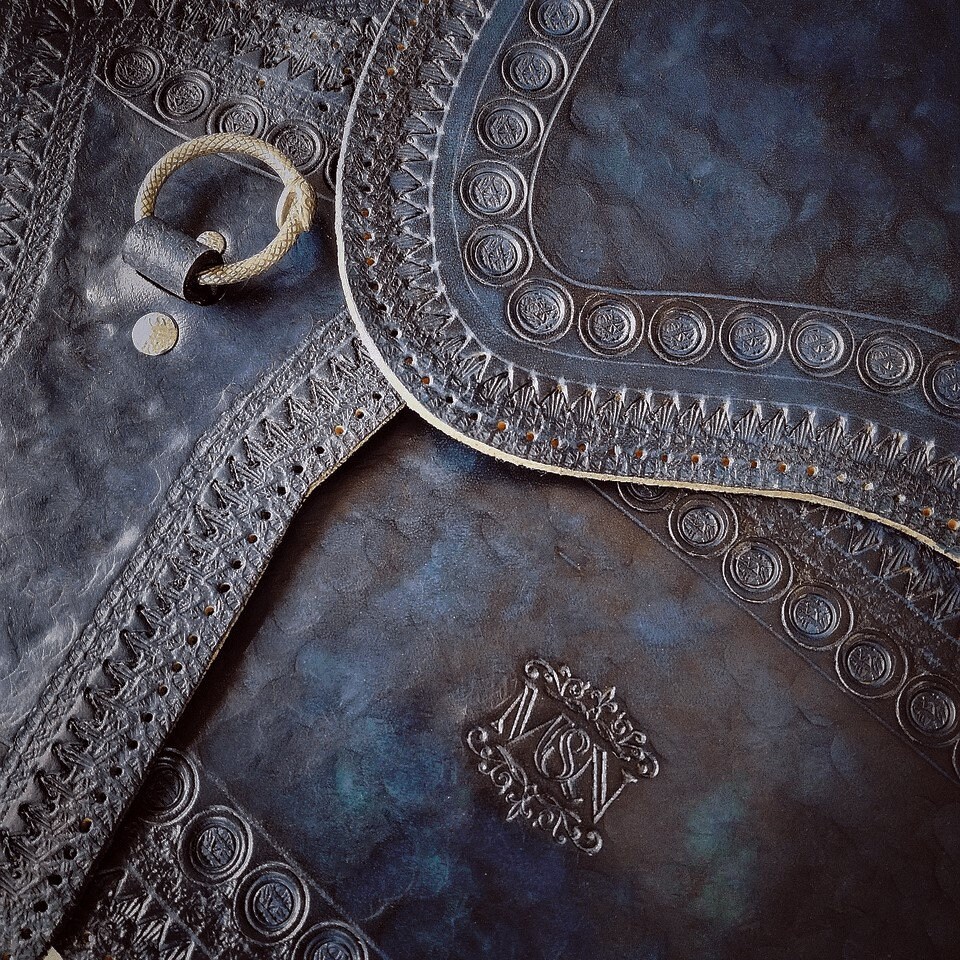 Moiraine Leather Bag, Fantasy Style - Etsy