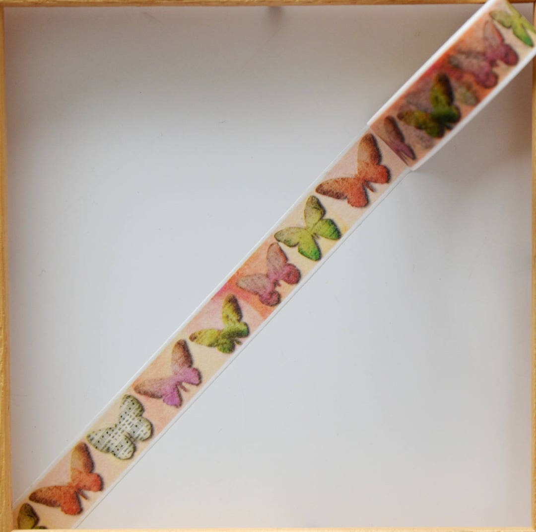 Masking Tape Pattern butterfly Vintage 1.50 Cm X 10 M - Etsy