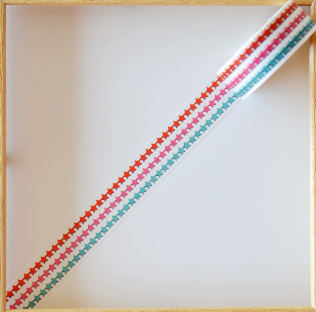 Masking Tape Pattern star Chart 1.5 Cm X 10 M - Etsy