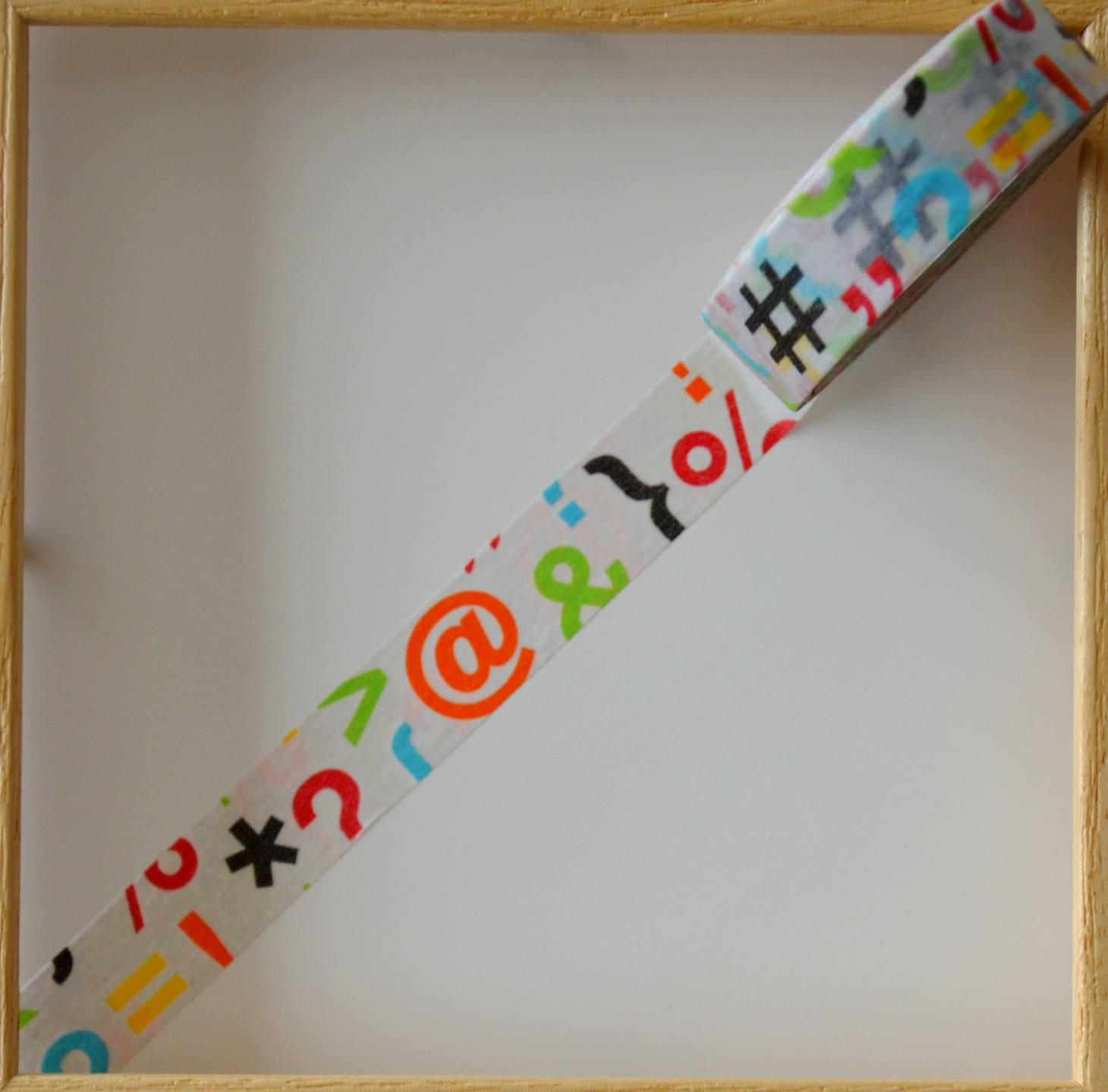 Masking Tape Pattern initials Punctuation 1.5 - Etsy