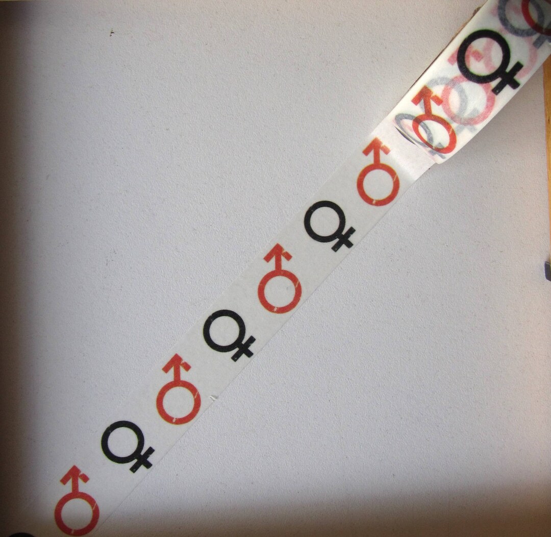 Masking Tape Pattern man Woman 1.5 Cm X 10 M - Etsy