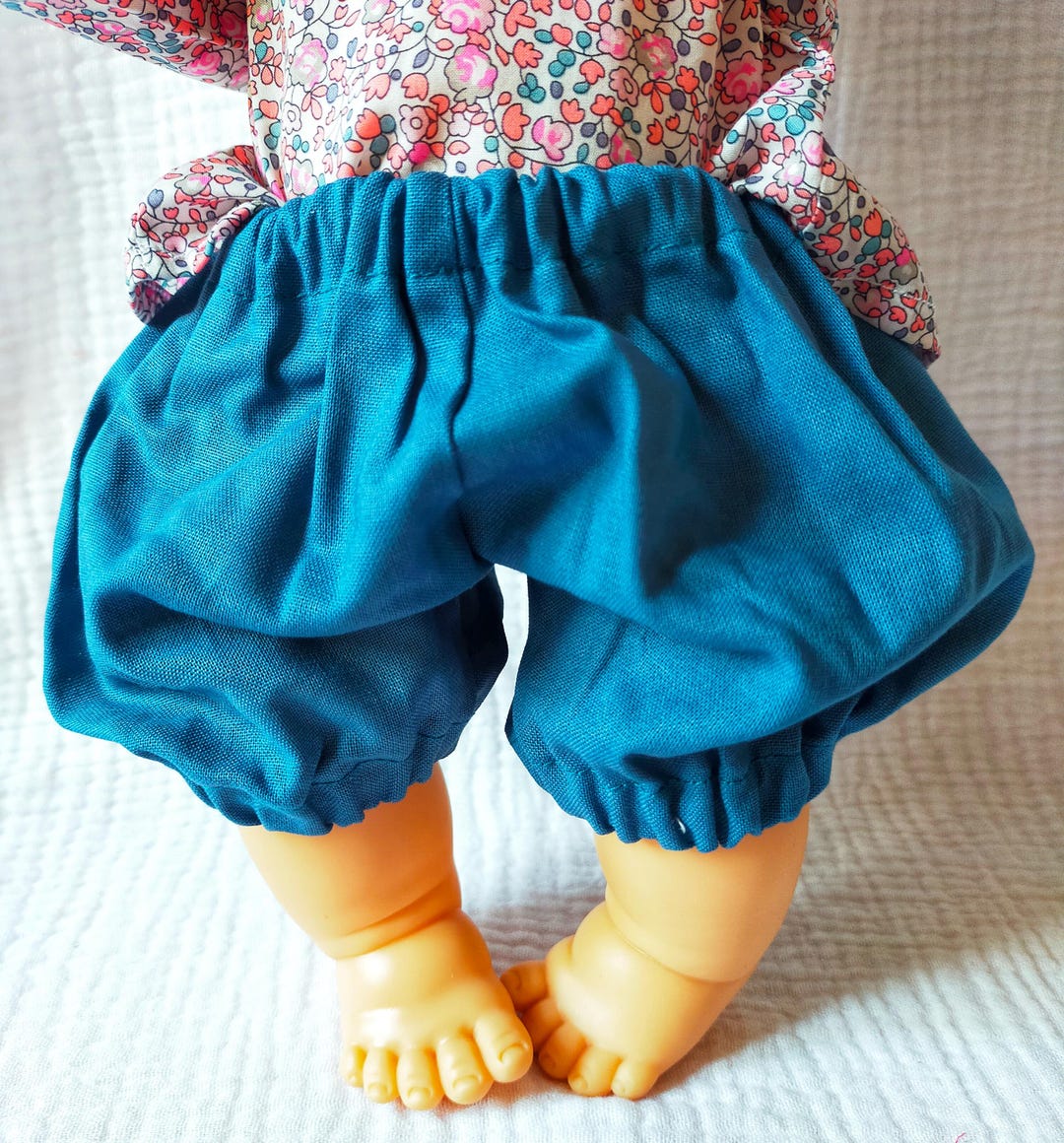Storm Blue Bloomers, Bloomers for Dolls or Babies From 30 to 34 Cm - Etsy