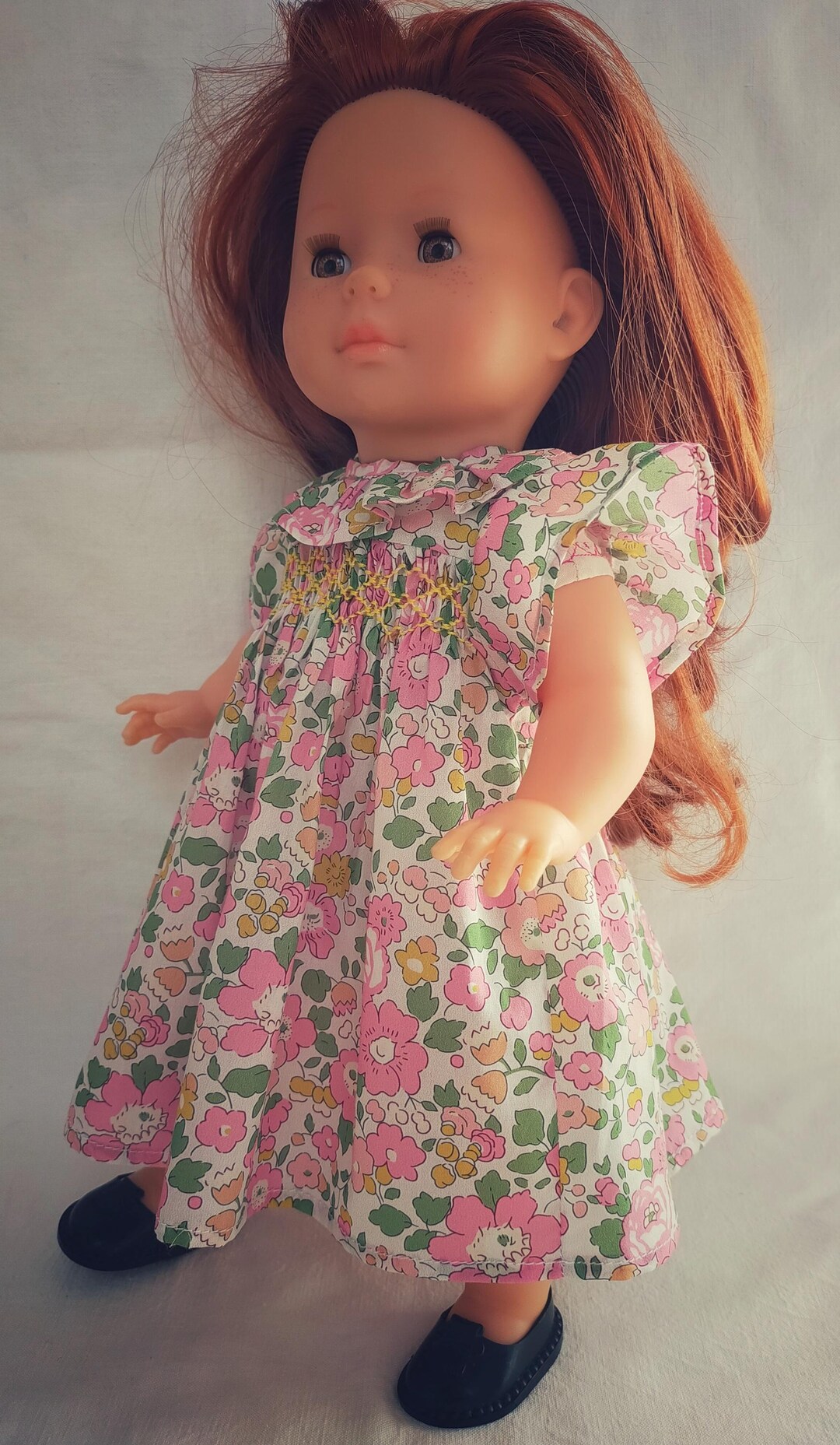 Liberty Betsy Doll Dress, Soft Flower Embrace - Etsy