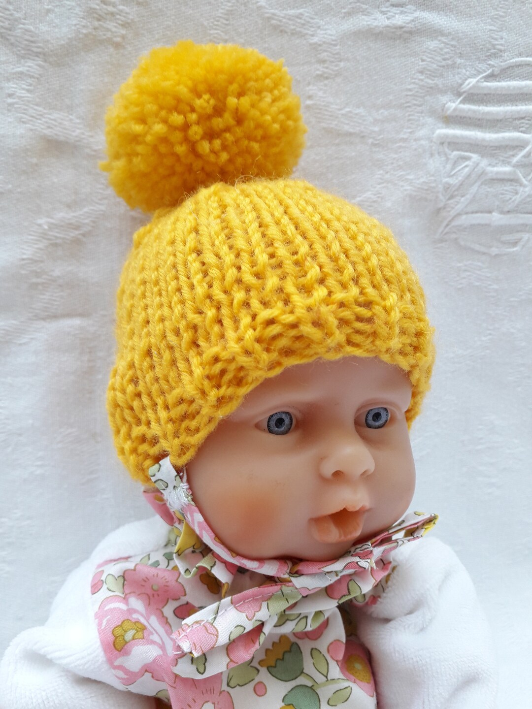 Mustard Yellow Wool Hat for 30 Cm Dolls or Babies - Etsy