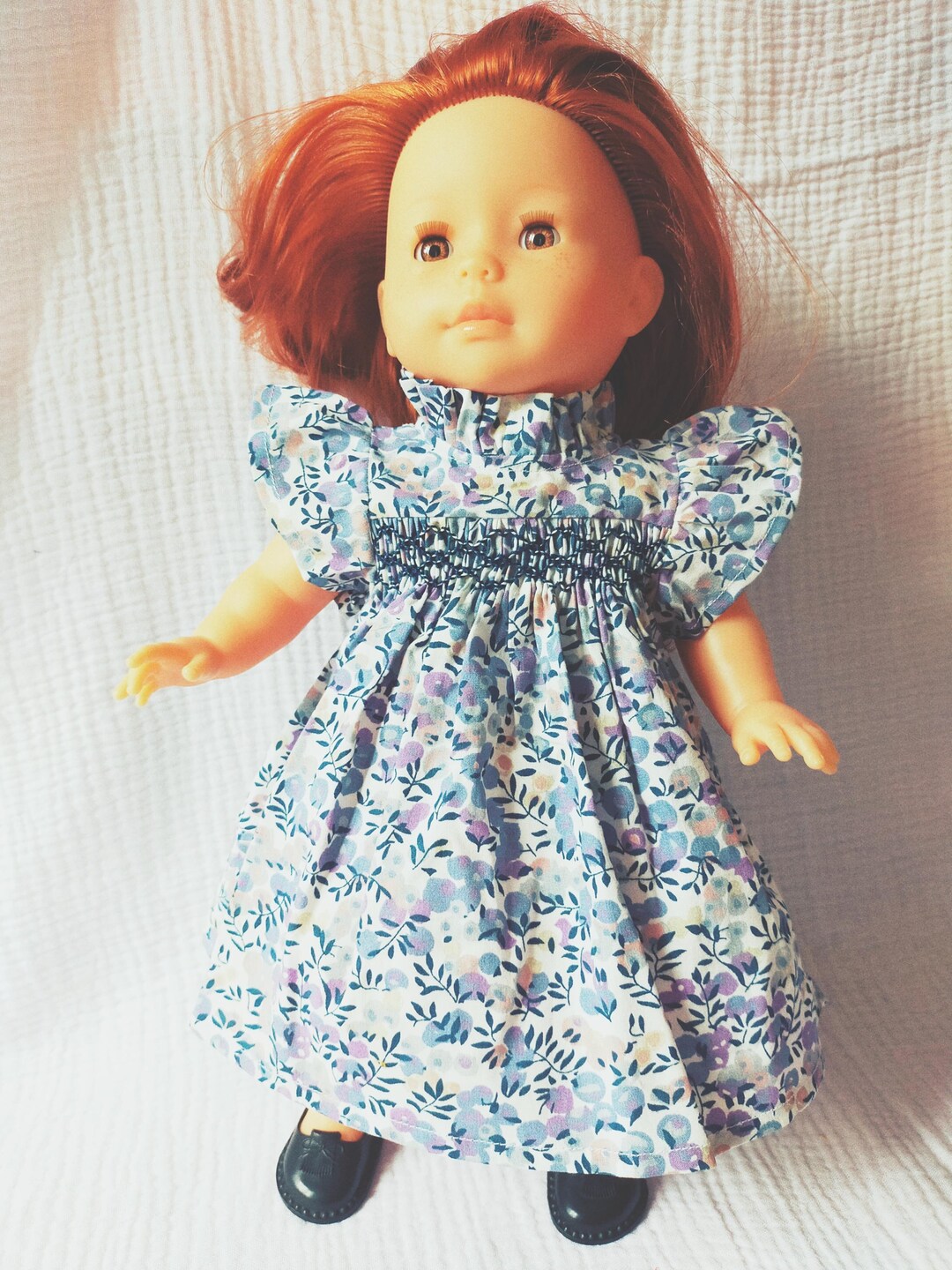 A Breath of Sweetness and Dreams for This 36 Cm Doll Smocked Dress - - Etsy