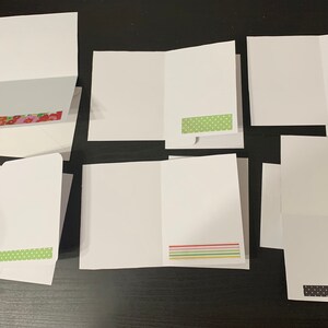 Handmade Blank Notecards Set of 6 Authentique Cheerful Collection ...