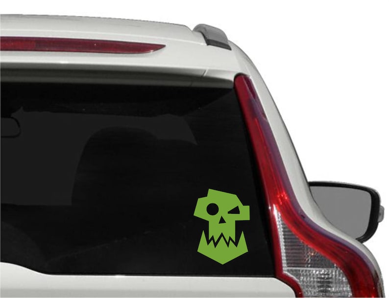 Ork decal Orc decal D&D fantasy LOTR sticker 40K | Etsy