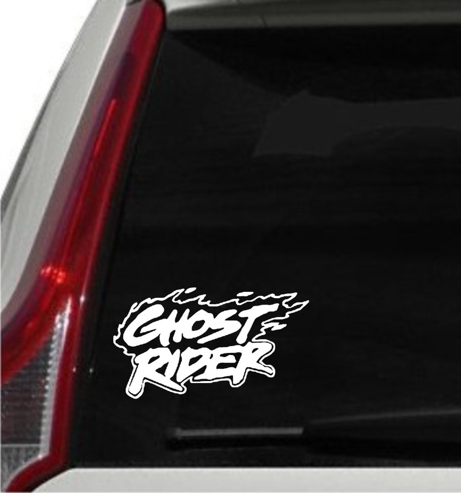 Ghost rider decal ghost rider logo vinyl decal spirit of | Etsy