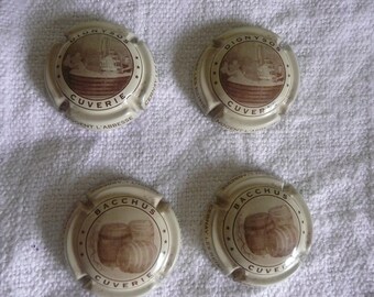 Champagne caps | Etsy