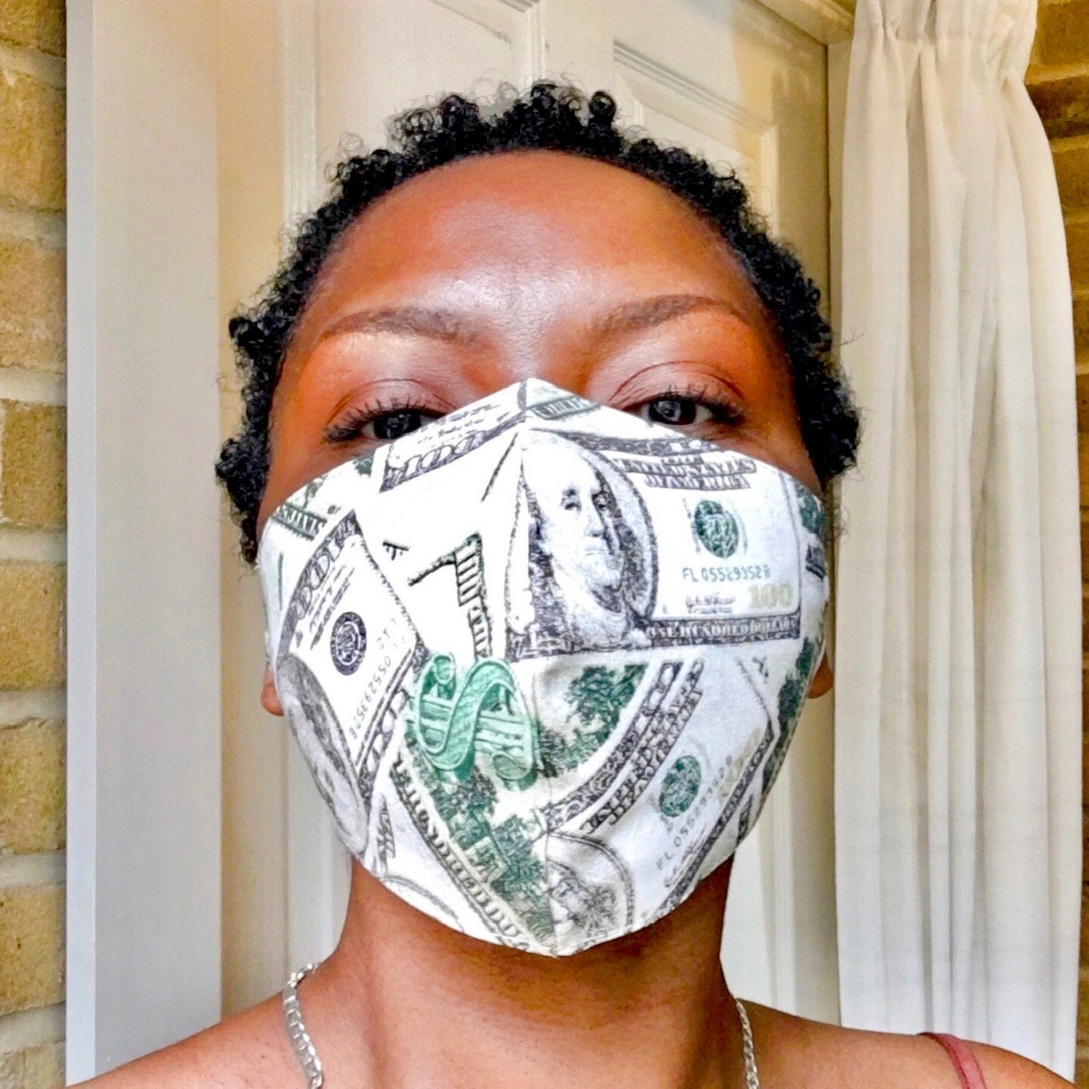 Money Print Face Mask / Dollar Print / Dollar Bill Face Mask | Etsy