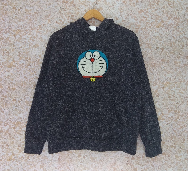 Vintage Doraemon Sweatshirt Japanese Cartoon Character Medium Size ...