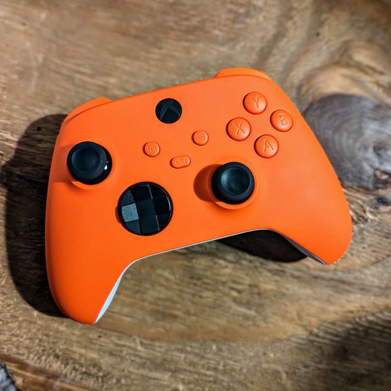 Custom Orange Xbox Wireless Controller for Xbox One, Series S X and PC ...