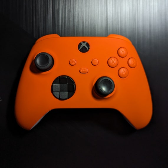 Custom Orange Xbox Wireless Controller for Xbox One Series S X and PC Etsy