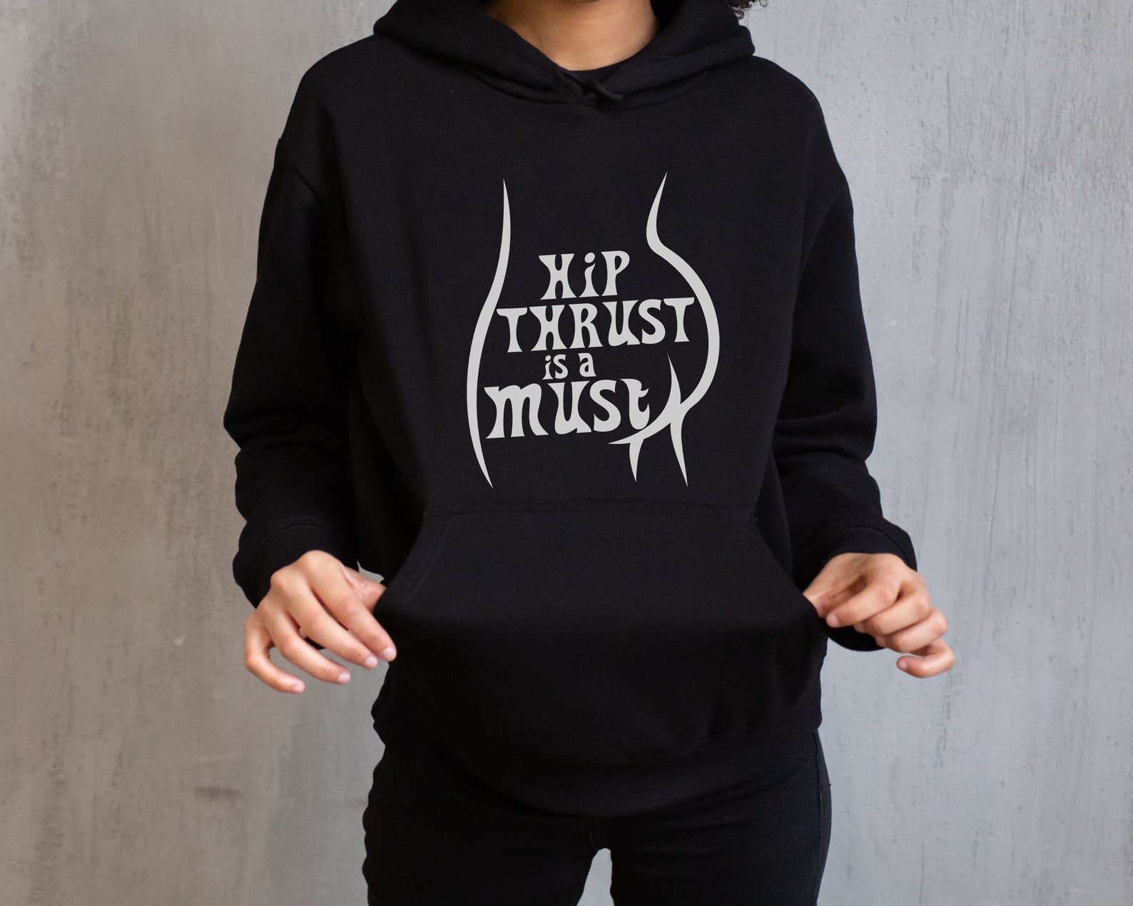 Hip Thrust is a MUST. Funny Gym SVG. Cut File for Cricut | Etsy