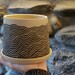 Carved Waves Handmade Ceramic Succulent Pots Clay Pottery - Etsy