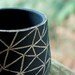 Carved Triangles Handmade Ceramic Succulent Pots Clay Pottery - Etsy