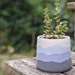 Purple Mountain Ridges Handmade Ceramic Pottery Planter - Etsy