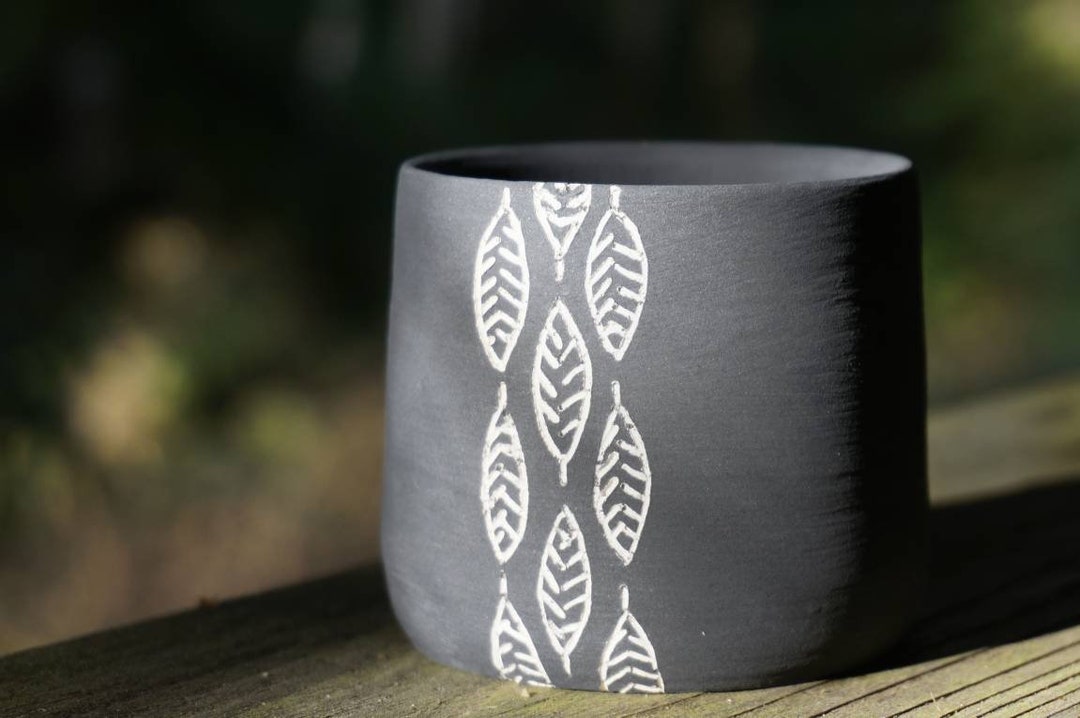 Falling Leaves - Handmade Ceramic Succulent Pots Clay Pottery Planters ...