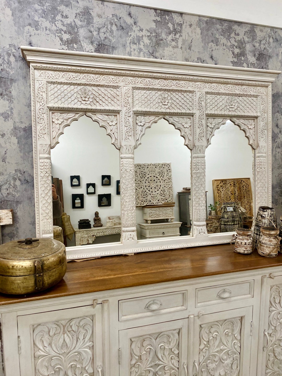 Indian Arch Mirror - Etsy