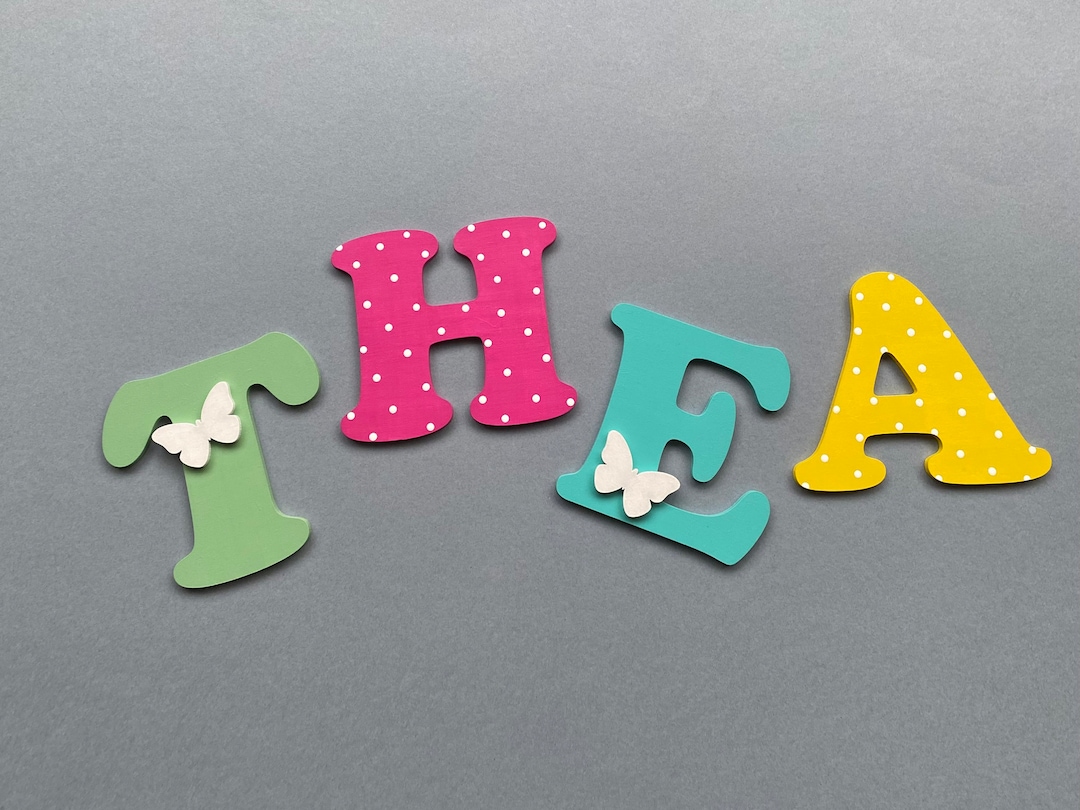 Toy Box Letters Wall Letters Nursery Letters Toy Box Name - Etsy