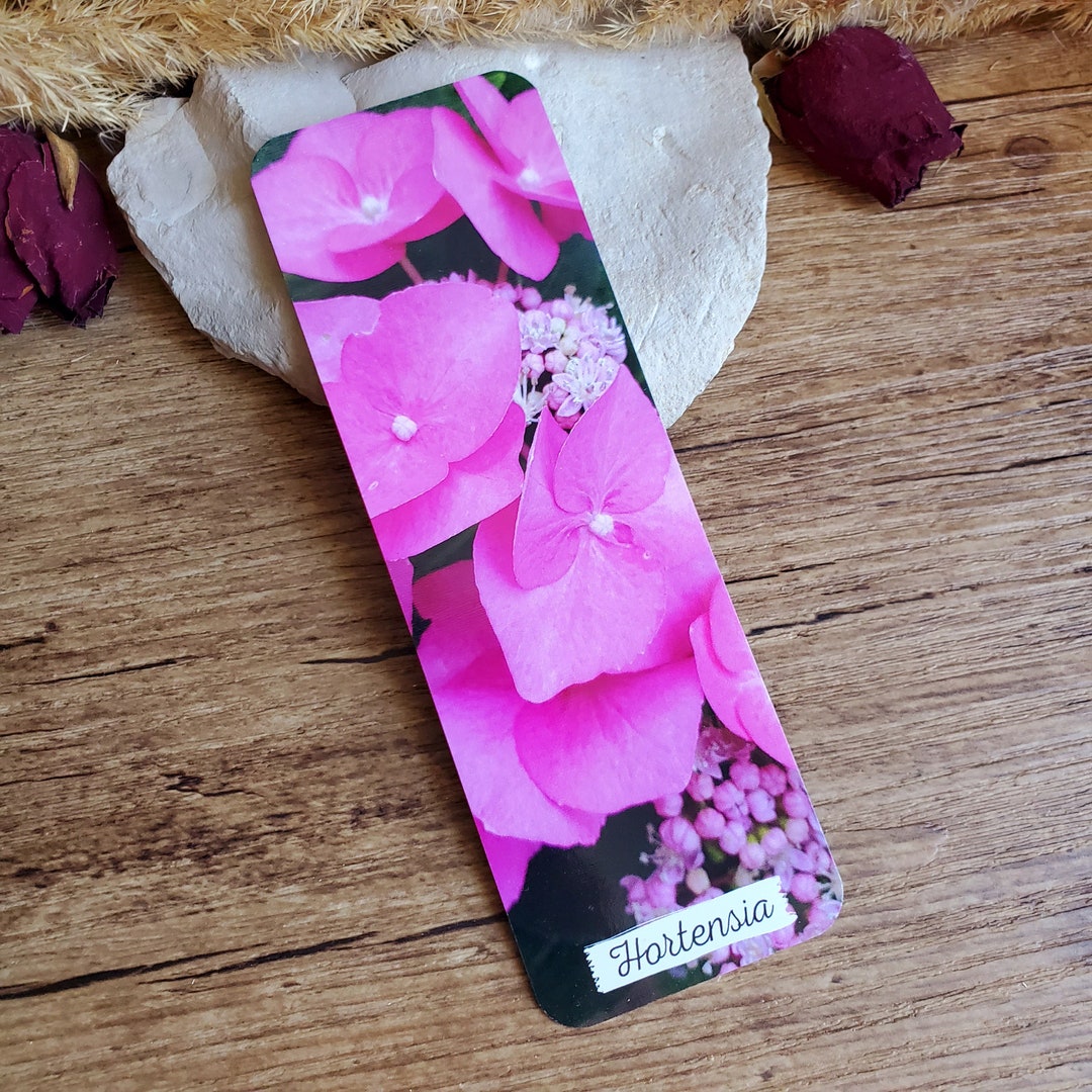 Hydrangea Photo Bookmark. Flower Bookmark. Paper Bookmark. Easter Gift ...