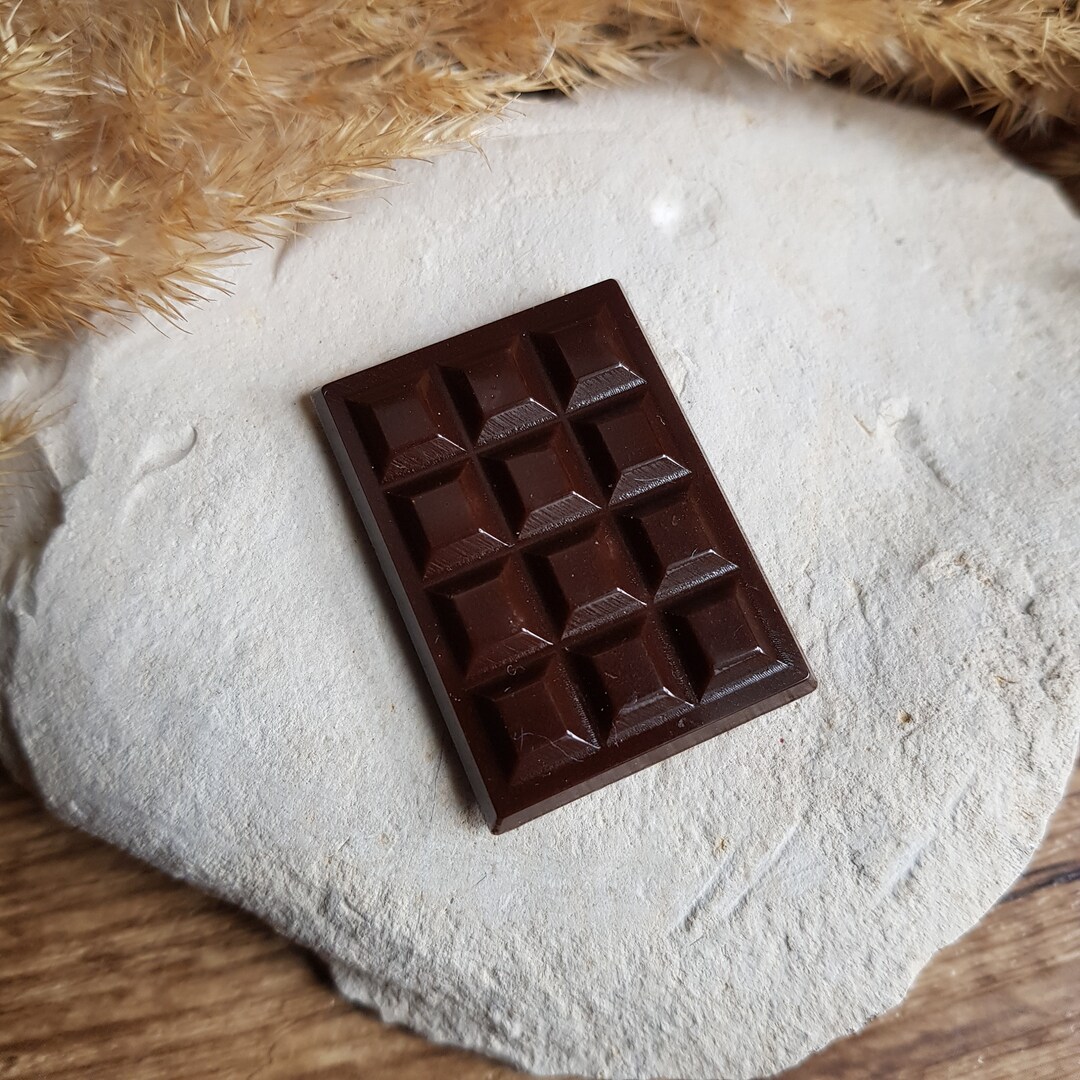 Dark Chocolate Bar Magnets in Resin. Chocolate Magnet. Grandmother's ...