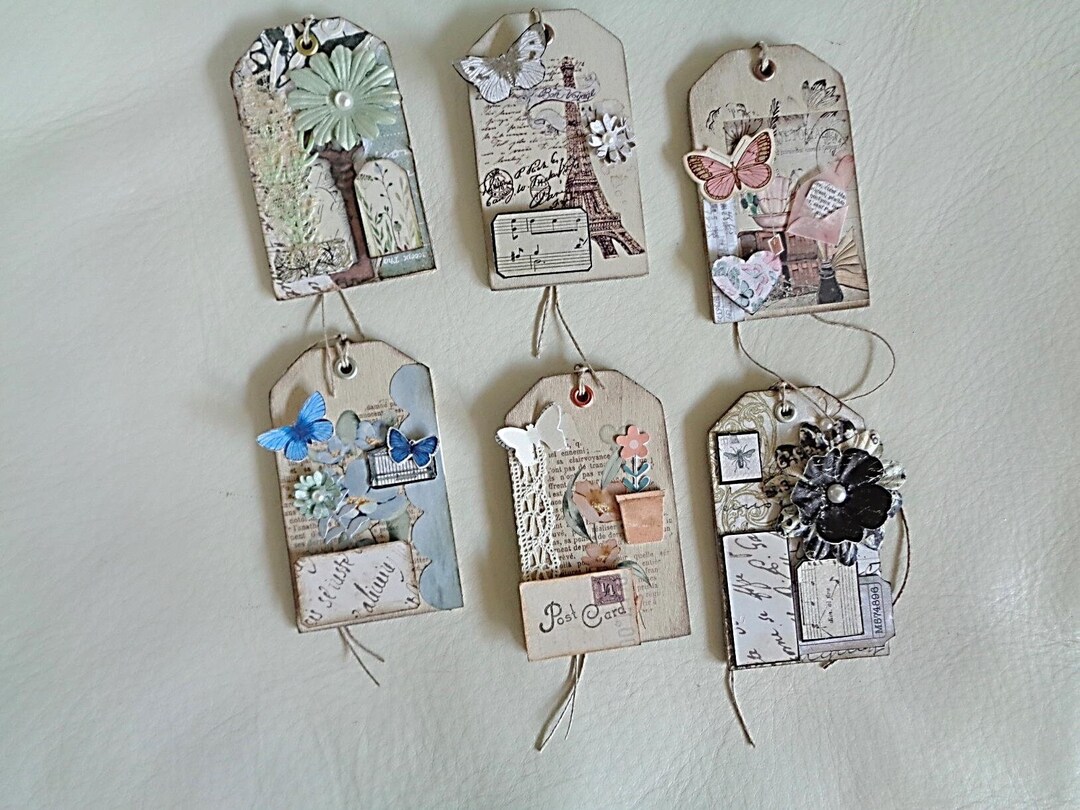 Customized Wooden Labels, for Gifts or Decorations, Sold Individually ...