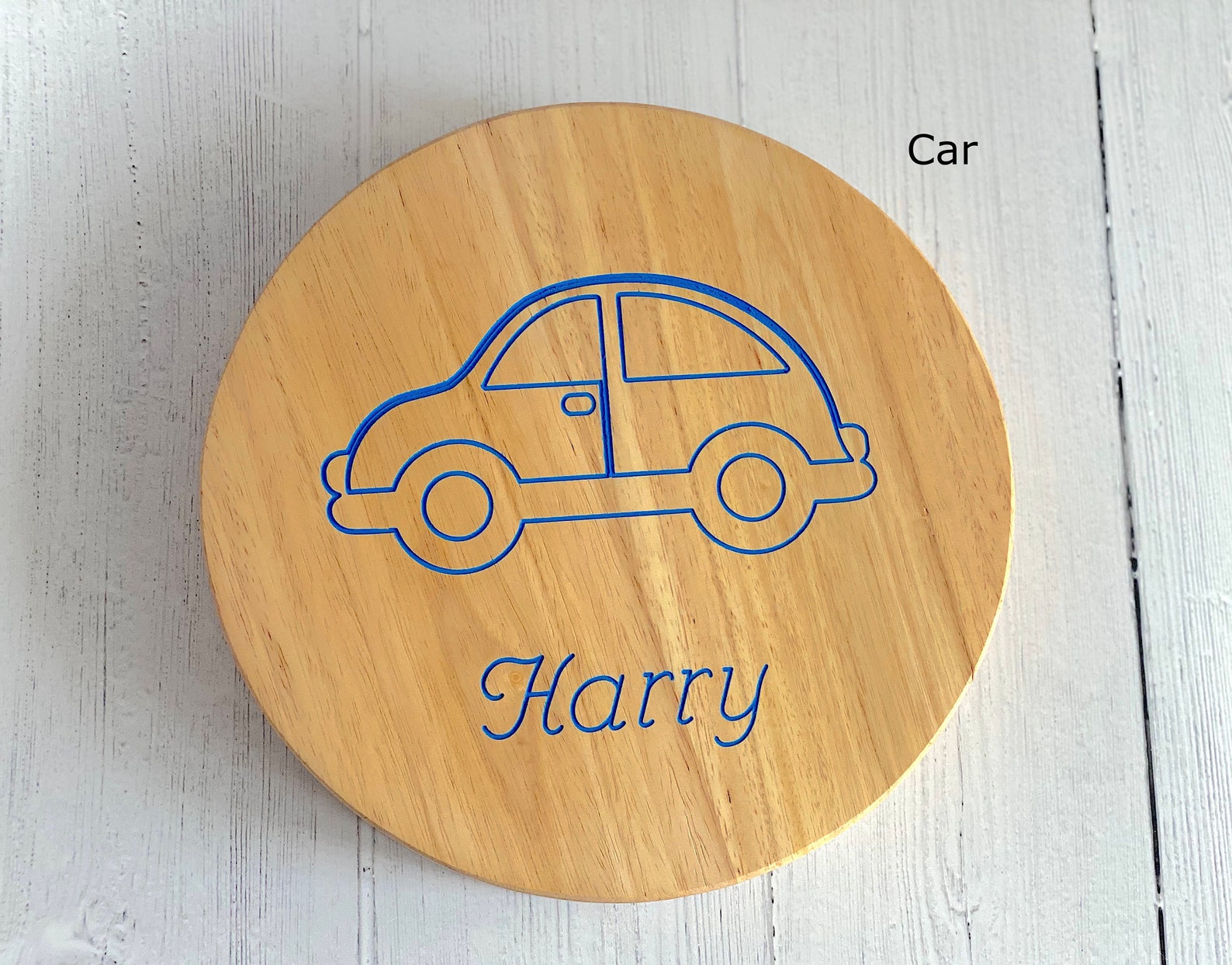 Personalised Stool, Wood Milk Stool, First Birthday, Wooden Stool ...