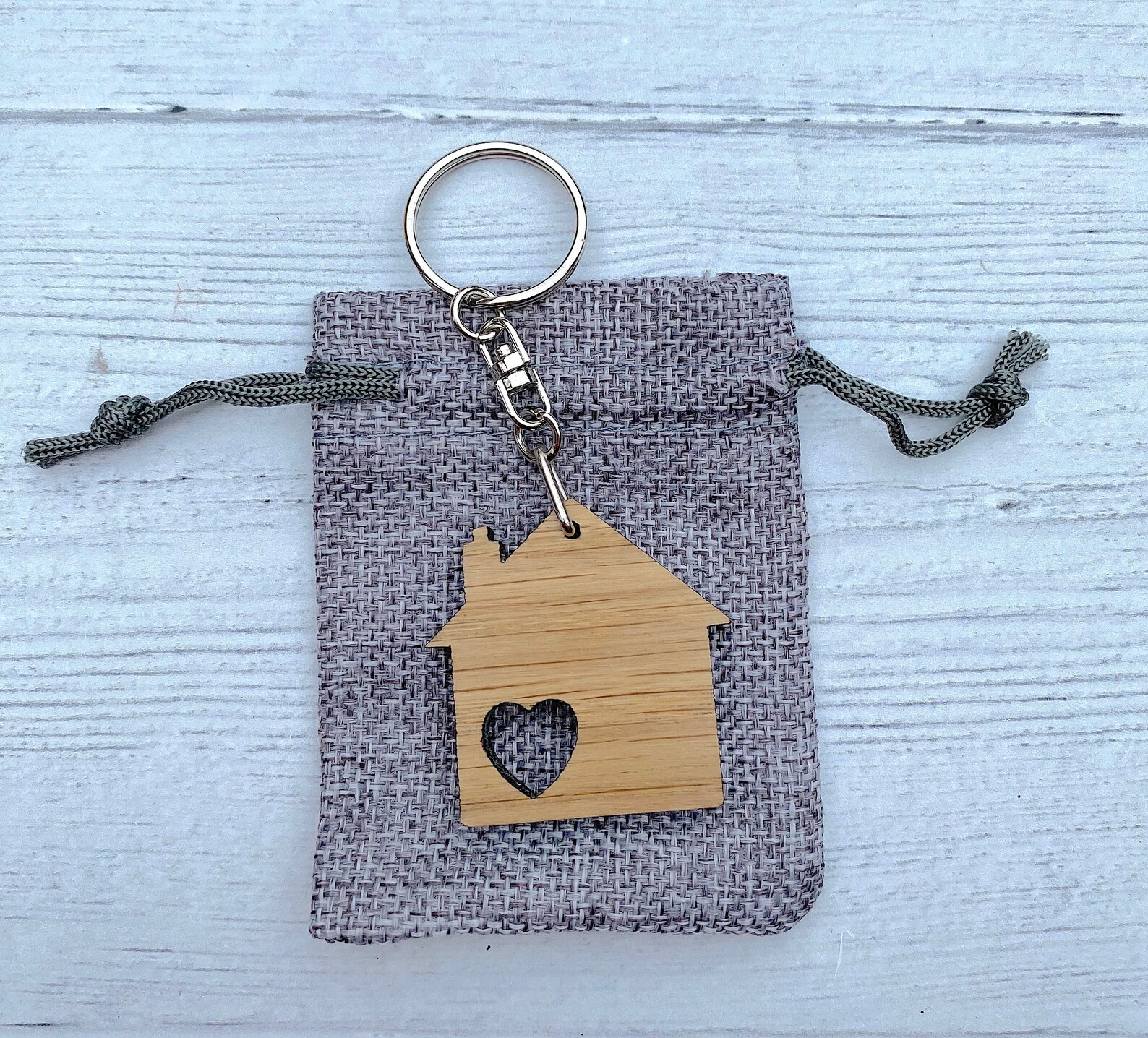 Home Keychain, House Keychain, Wood House Keyring, Wood Home Keyring ...
