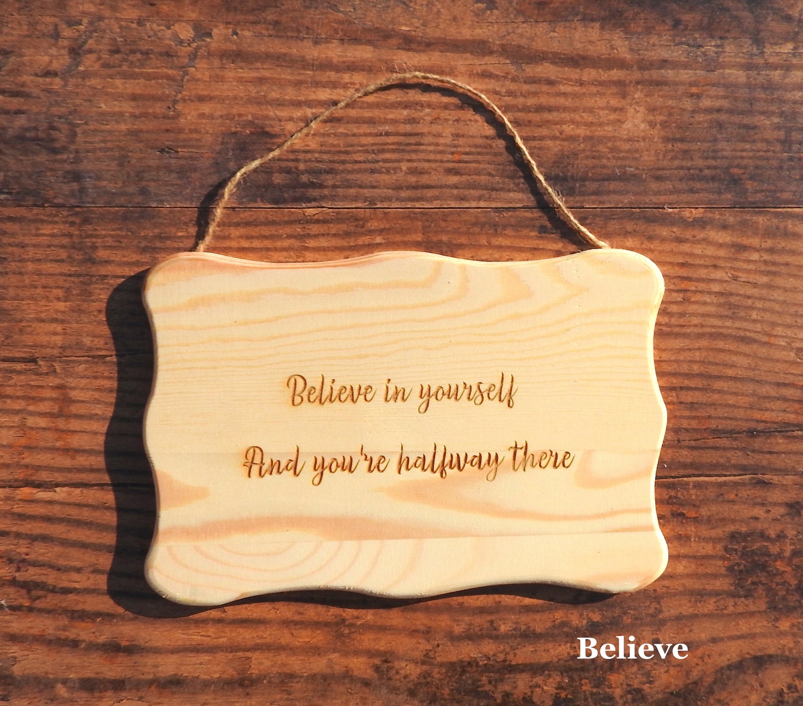 Quote Sign Quote Wall Art Wood Quote Signs Golf Gift | Etsy