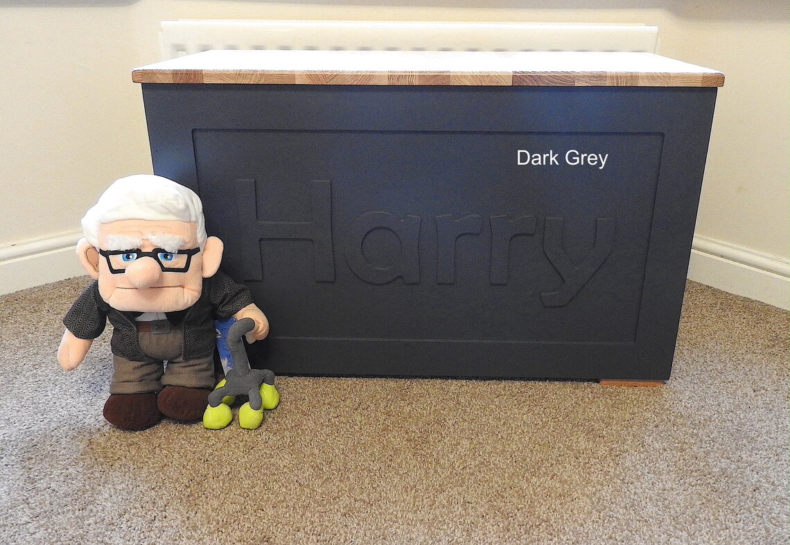 Personalised Toy Box Wooden Toy Box Girls Boys Custom Toy | Etsy